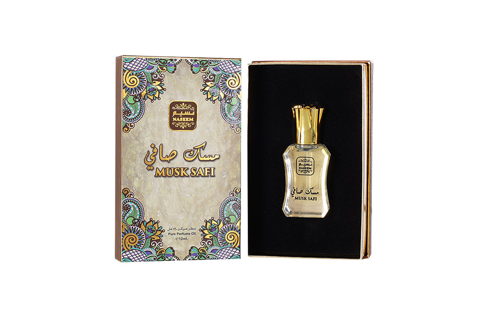 Naseem Perfume's Musk Safi Concentrated Perfume Oil 12 ml